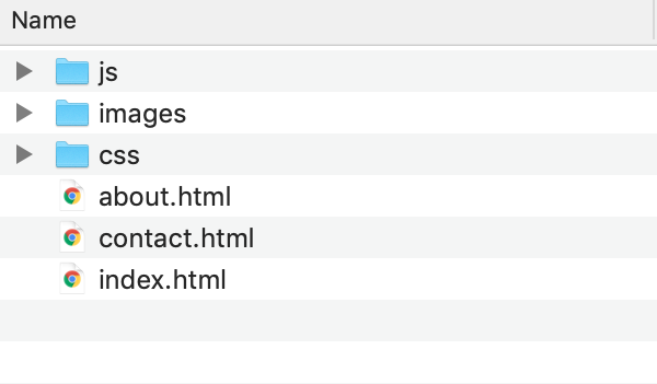 Files and Folders – Web Dev