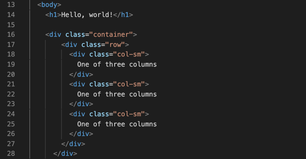 Bootstrap Grid Exercise – Web Dev