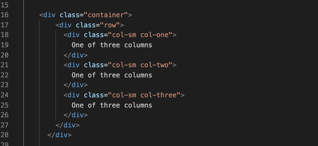 Bootstrap Grid Exercise – Web Dev
