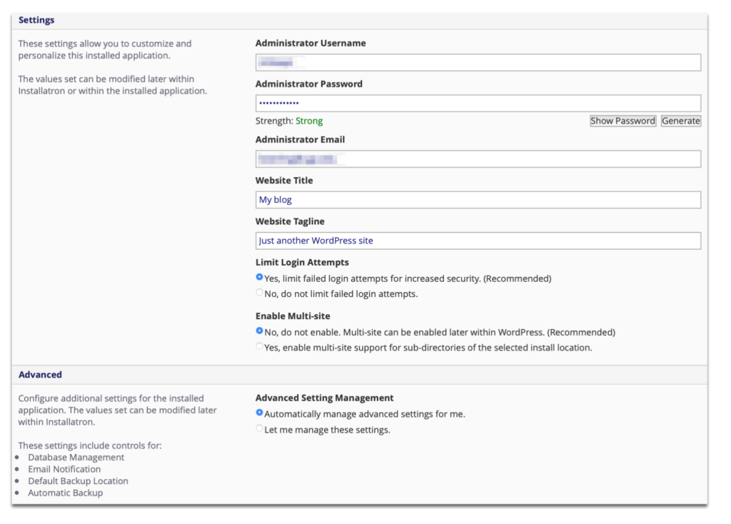 WordPress Starter Steps – Web Dev
